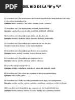 Palabras con B y V para Niños | PDF