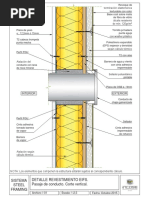 Corte Steel Frame | PDF | Diseño arquitectonico | Arquitectura