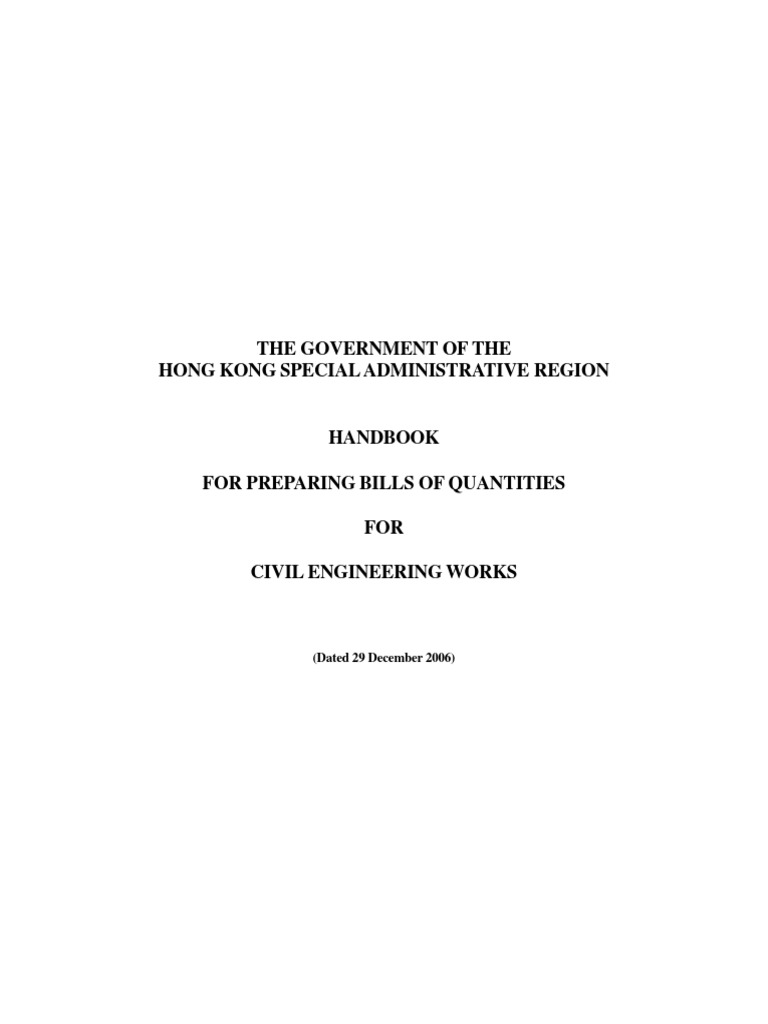 Handbook-for-Preparing-Bill-of-Quantities-for Civil-Engineeering-Works ...