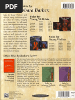 Barbara Barber Solos For Young Violinist 4 Violin | PDF | Violin | Viola