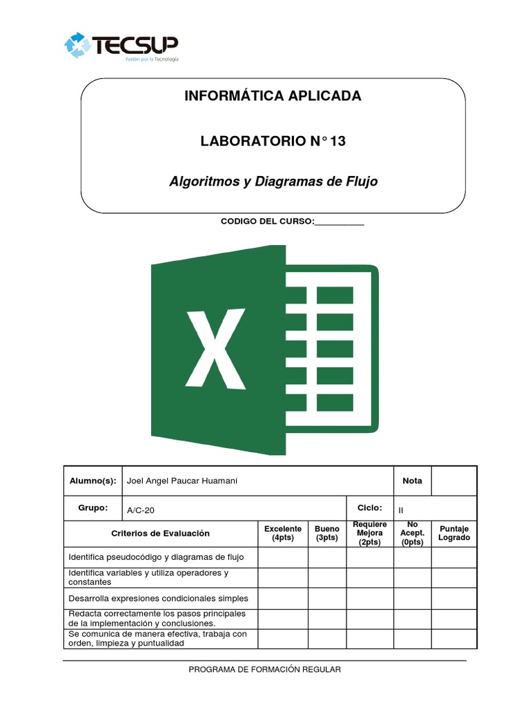 Lab 13 - Algoritmos | PDF | Algoritmos | Programa de computadora