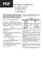 Ieee Paper Word Template A4 v3 | PDF | Letter Case | Page Layout