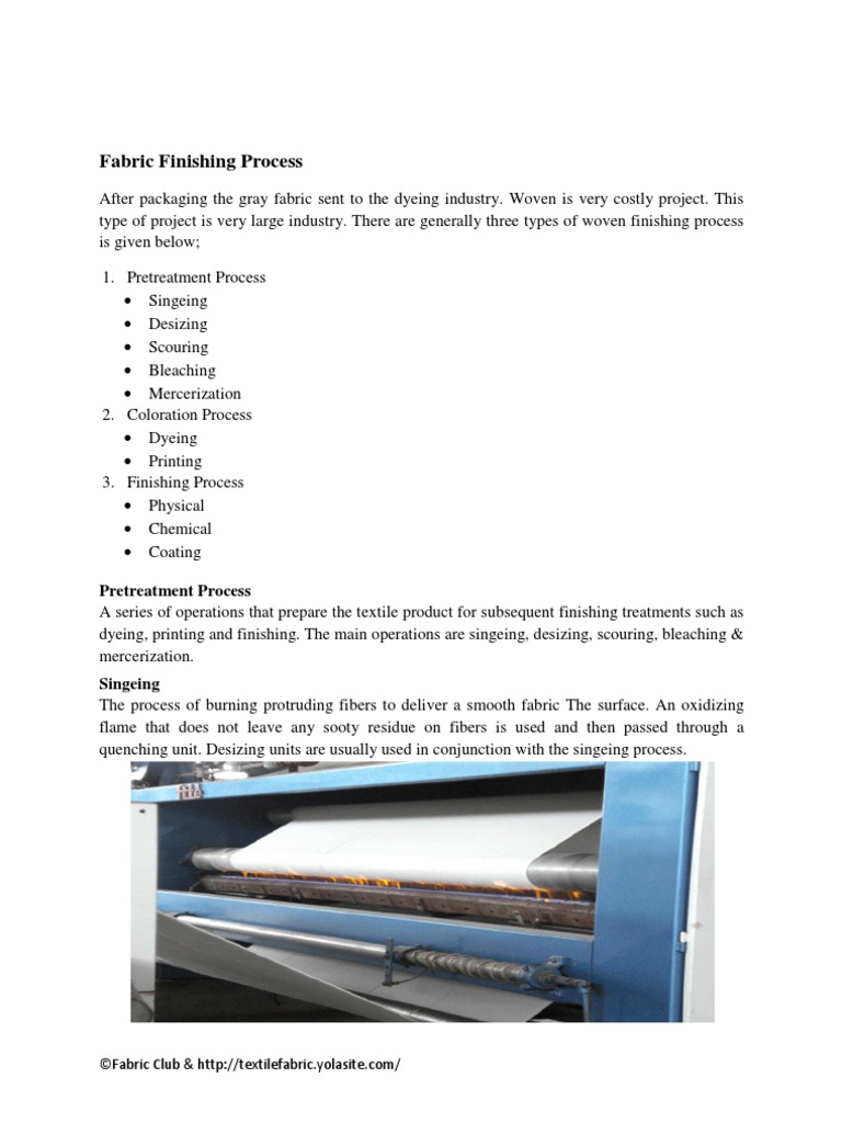 Basic of Woven Fabric Finishing Process | Dyeing | Textiles
