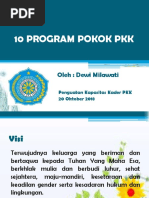 10 Program Pokok PKK Dan Penjelasannya | PDF