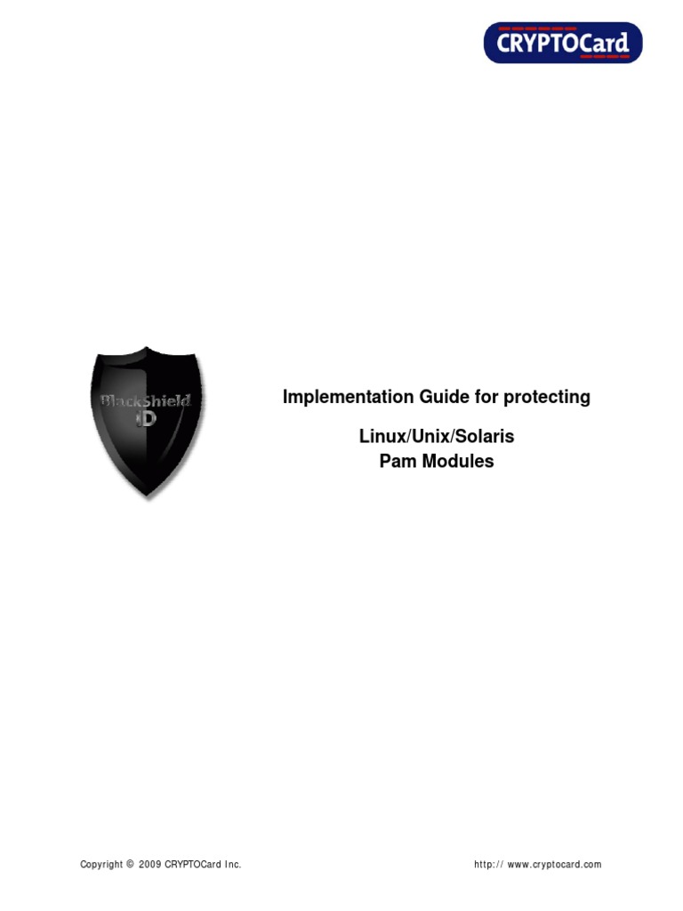 PAM Implementation Guide For Linux, Unix and Solaris | PDF | Password | File Transfer Protocol