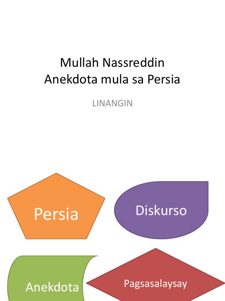 Mullah Nassreddin Linangin | PDF