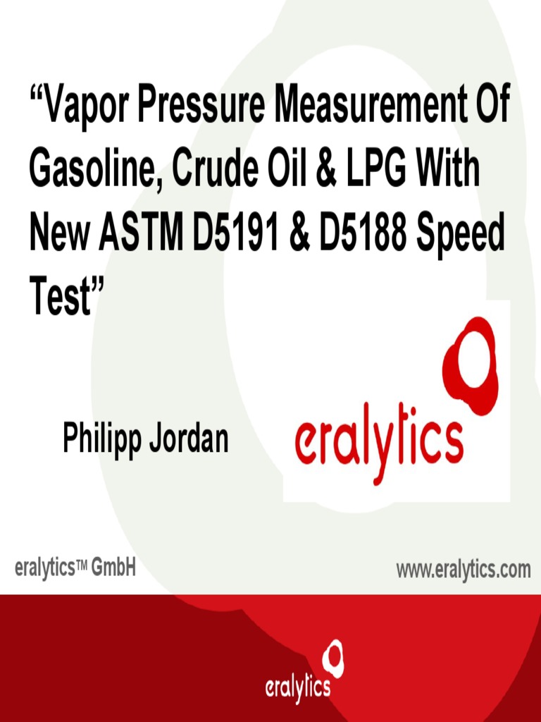 Abstract 052-Vapor Pressure Measurement of Gasoline, Crude Oil & LPG ...