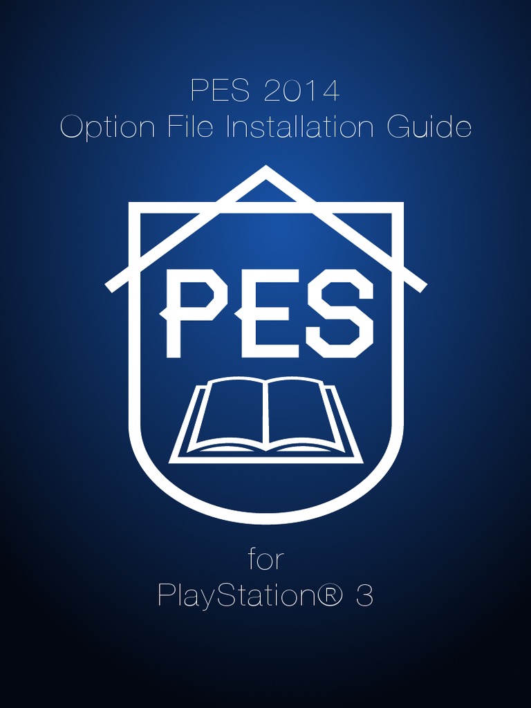 PES 2014 Option File Installation Guide | PDF | Computing Platforms ...