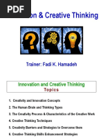Creativity Intelligence Test | PDF | Creativity | Intelligence