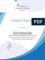 Driver Experience Certificate Format 3 | PDF
