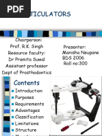 Arcon vs Non-Arcon Articulators Explained | PDF | Dentistry Branches