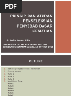 2422 - Aturan Koding Mortalitas (Identifikasi Pencetus Urutan Kejadian | PDF