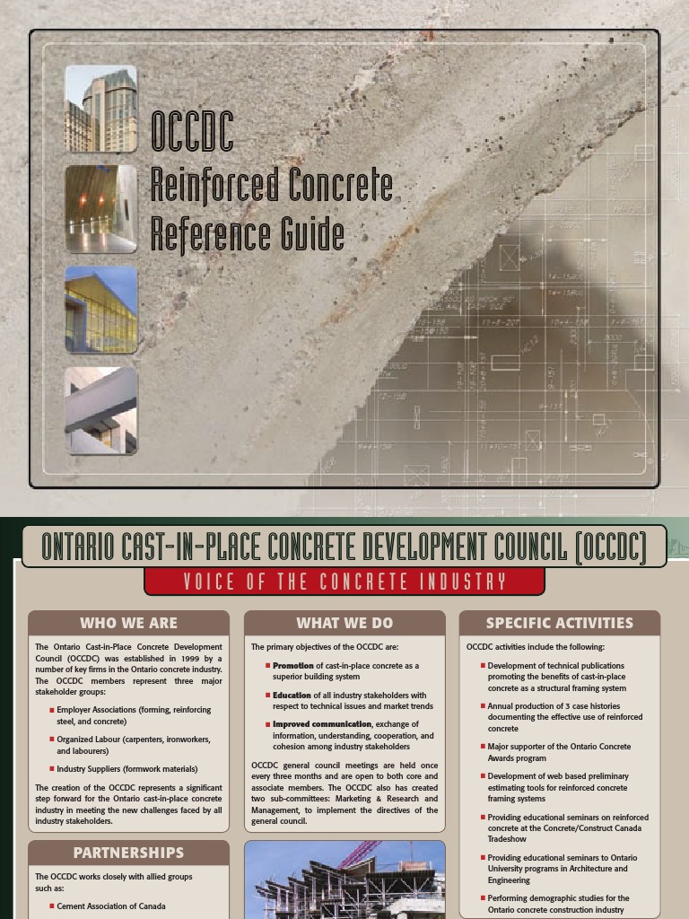 Oc CDC Ref Guide Web | PDF | Framing (Construction) | Concrete