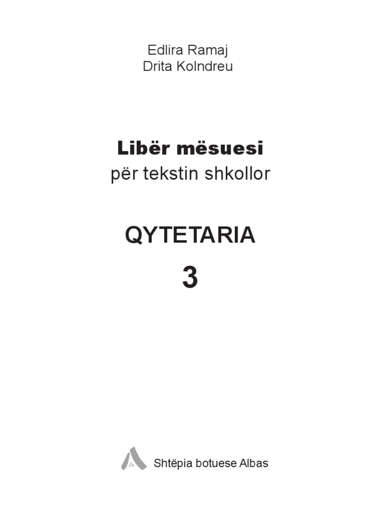 Libri Mesuesit Qytetaria 3 | PDF