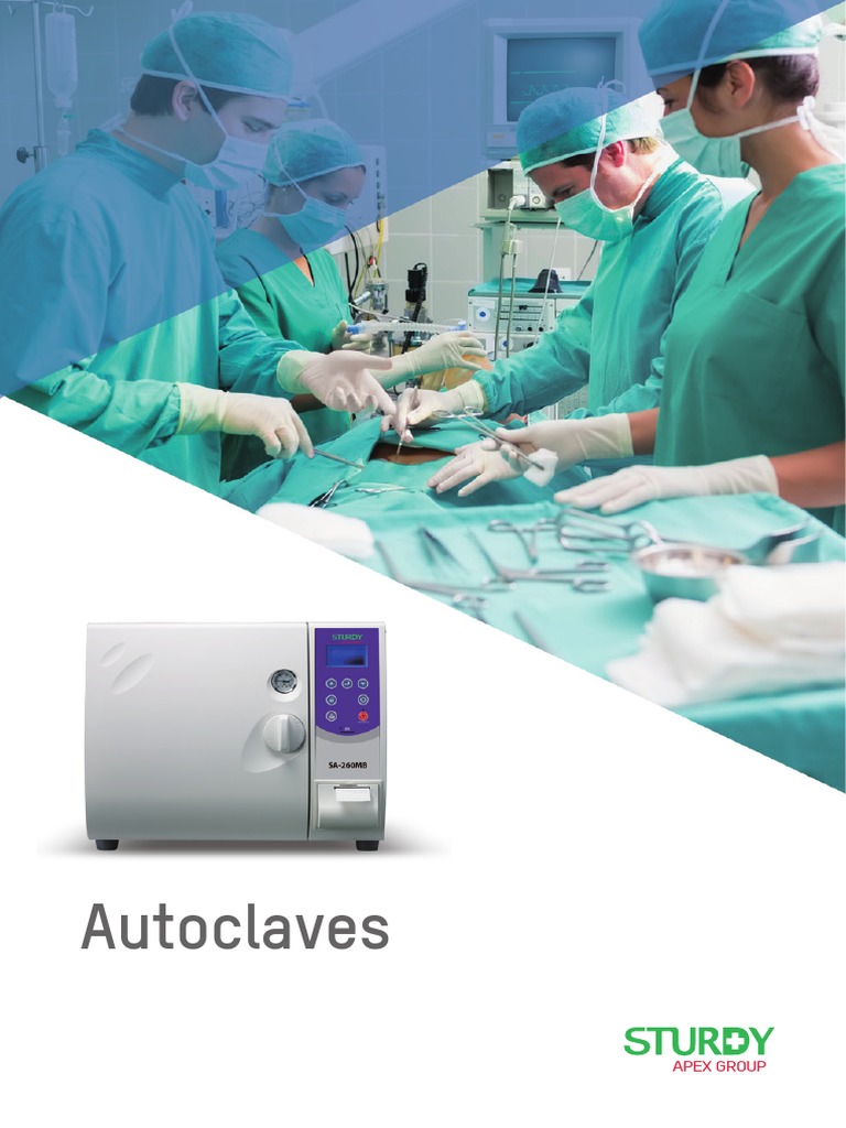 Autoclave Catalogue Sturdy 2015 Ver | PDF | Sterilization (Microbiology ...
