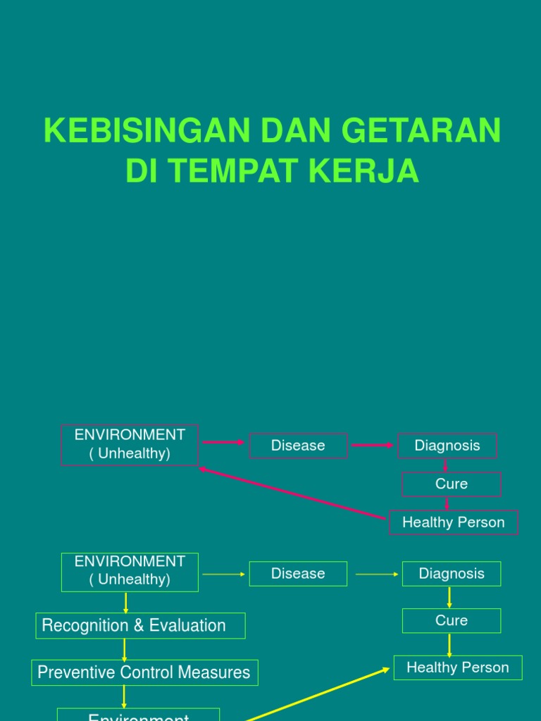 Kebisingan Dan Getaran Di Tempat Kerja | PDF