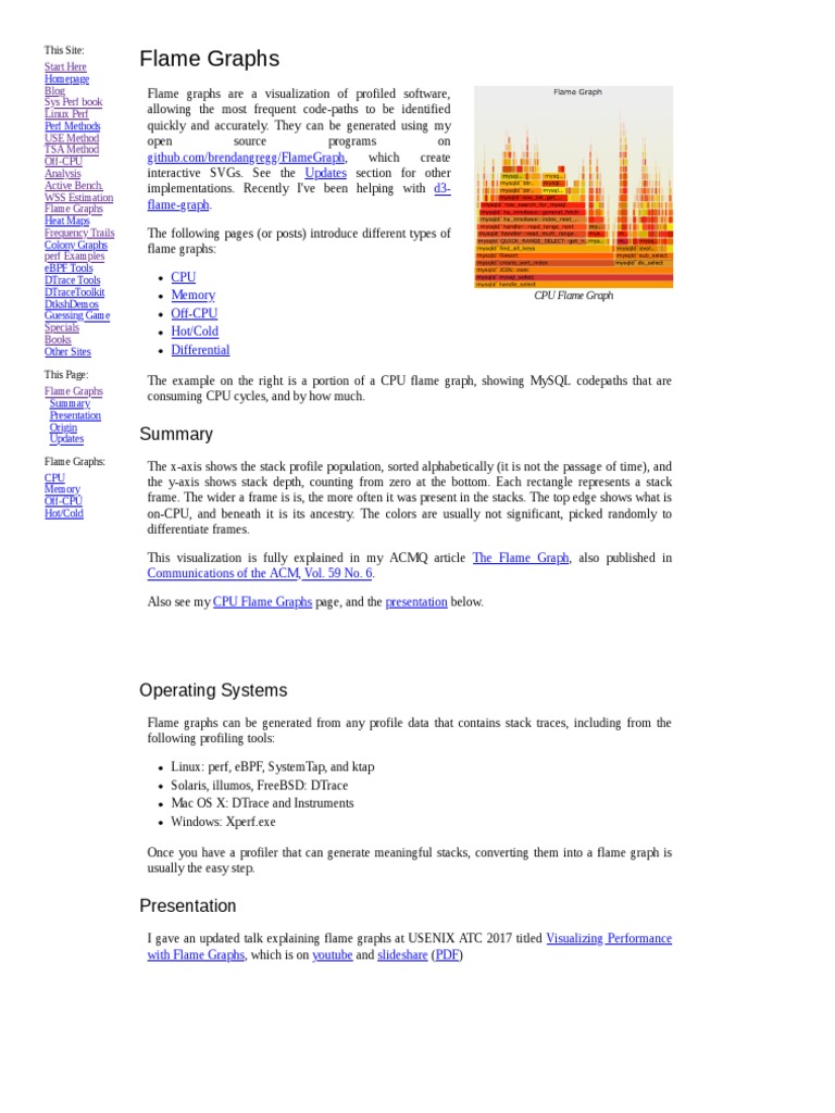 Flame Graphs Pdf Java Virtual Machine Java Programming Language 