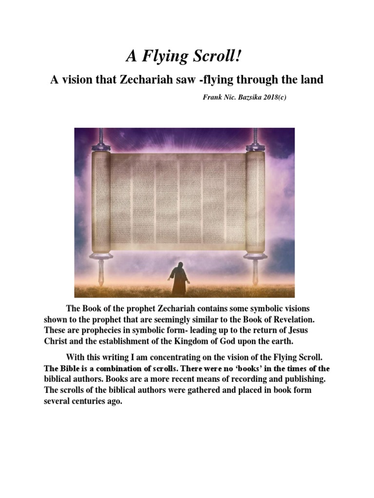 A Flying Scroll! | PDF | Theft | Prophet