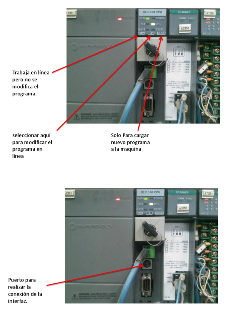 Como Conectarse en El PLC Allen Bradley | PDF