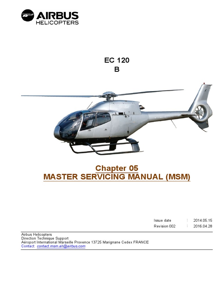 Airbus EC120 MSM 120 MSM 05 E MC02 A4 VOL01 1 Low PDF | PDF | Aviation ...