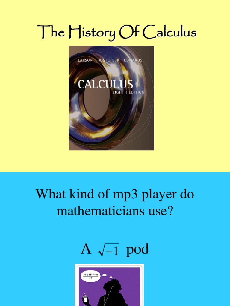 The History of Calculus | PDF | Calculus | Isaac Newton