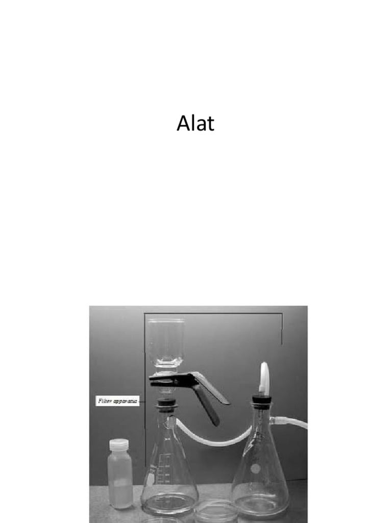 Alat Sterilisasi Filtrasi | PDF