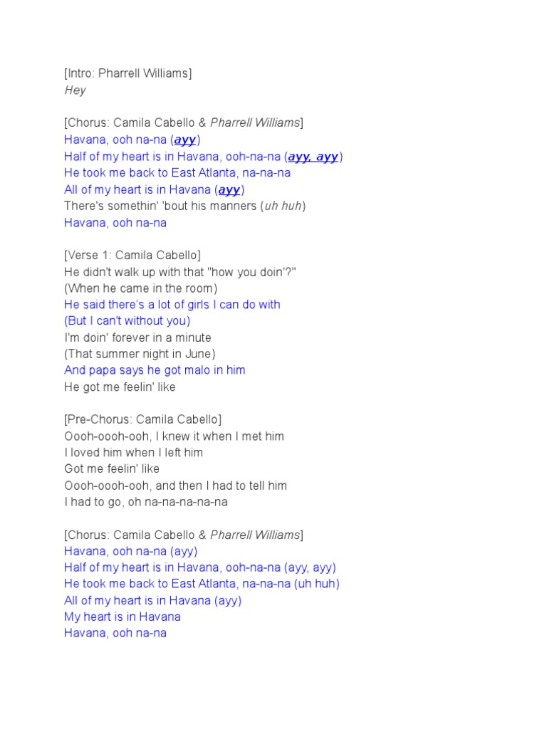 Ayy) Ayy, Ayy) Ayy) | PDF | Billboard Number One Singles | Songs Written