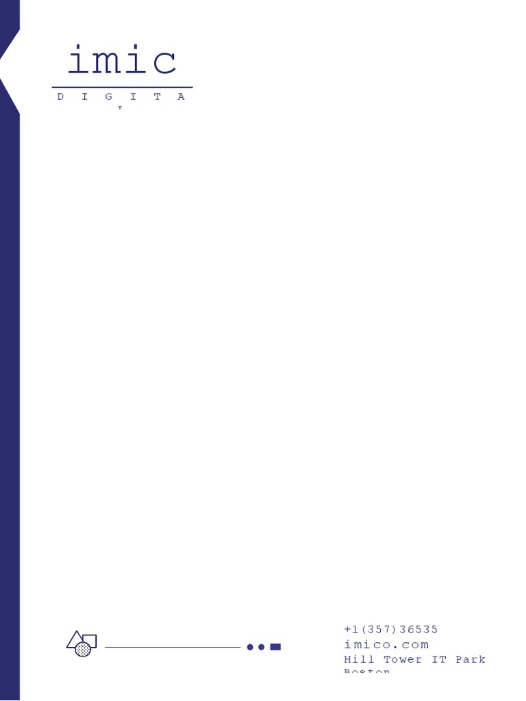 Free Tech Start-Up Letterhead | PDF