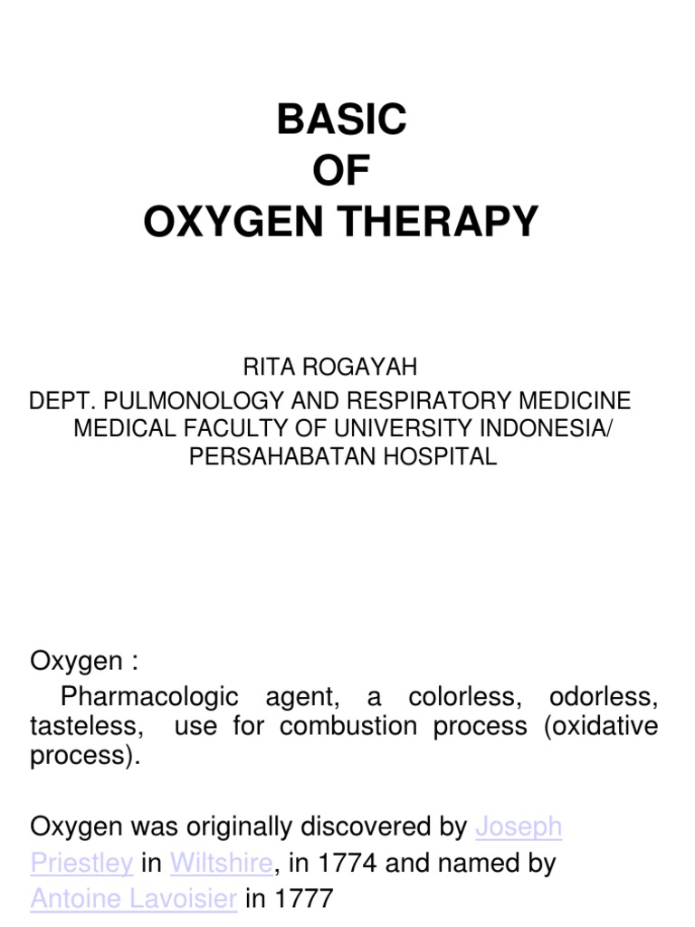 BASIC OXYGEN RESPINA Edit | PDF | Hypoxia (Medical) | Physiology