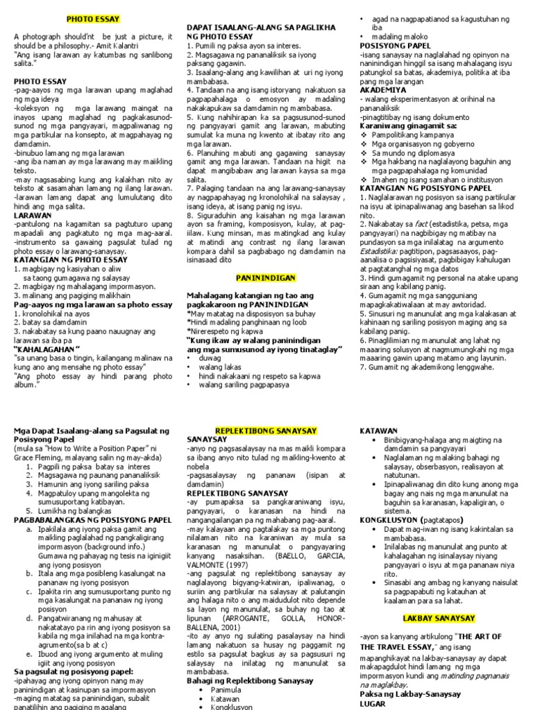 Midterms Reviewer Pagfil | PDF