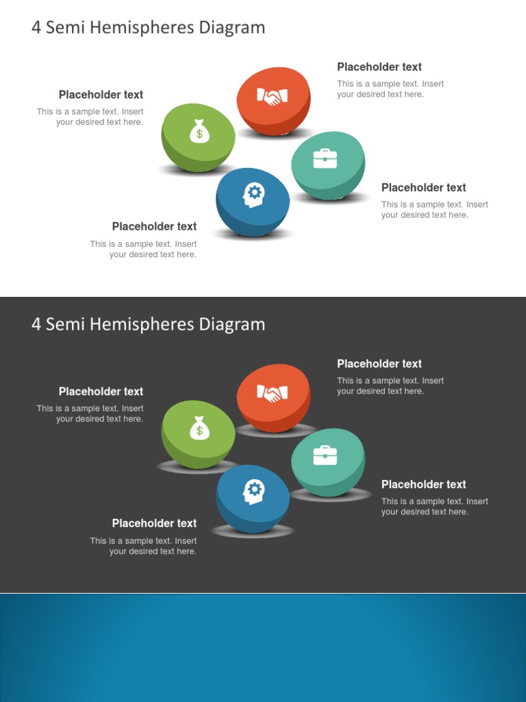 4 Semi Hemispheres Diagram | PDF
