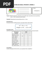 Modul Ajar Matematika - Modul Ajar Persamaan Dan Fungsi Kuadrat - Fase ...