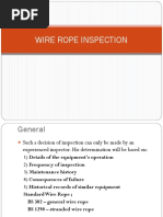 Wire Rope Sling - Rejection Criteria | PDF