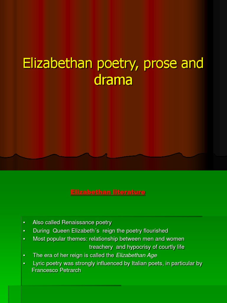 Poetry Prose and Drama | PDF | English Literature | Sonnets
