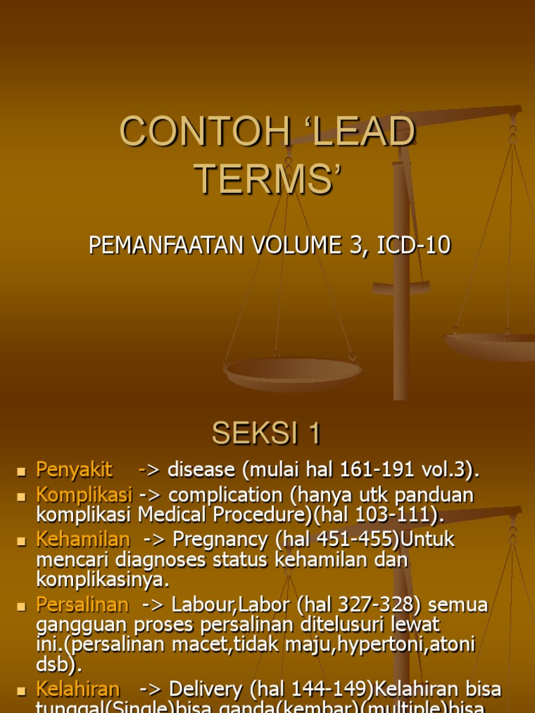 Contoh Lead Terms' | PDF