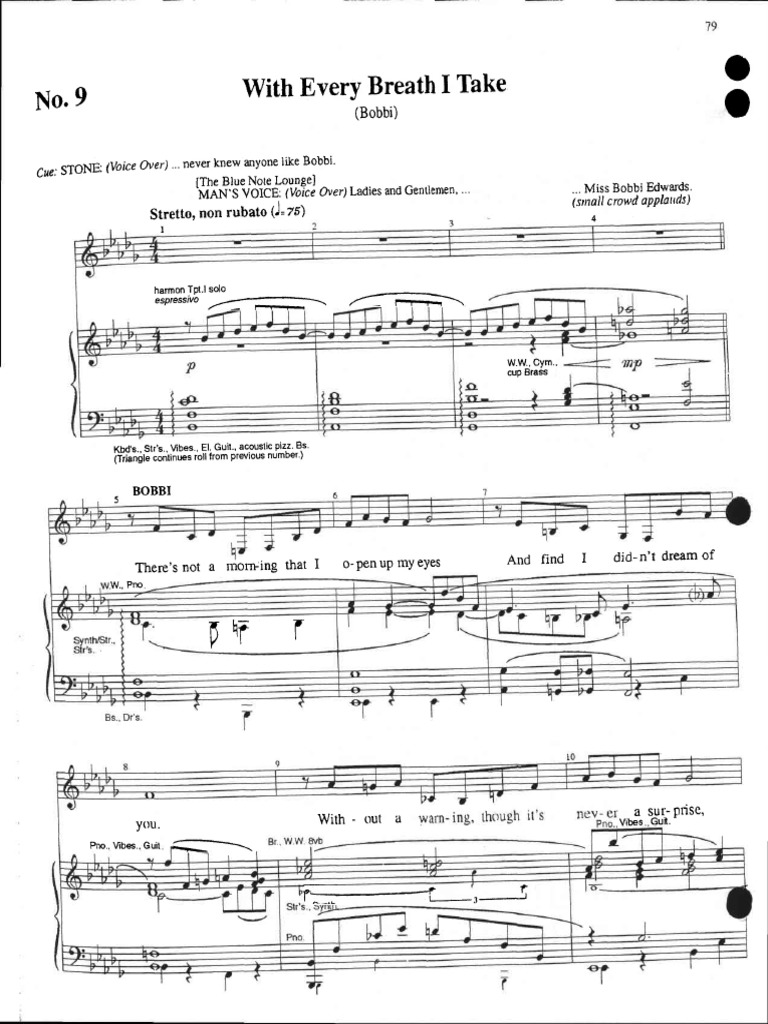 With Every Breath I Take | PDF