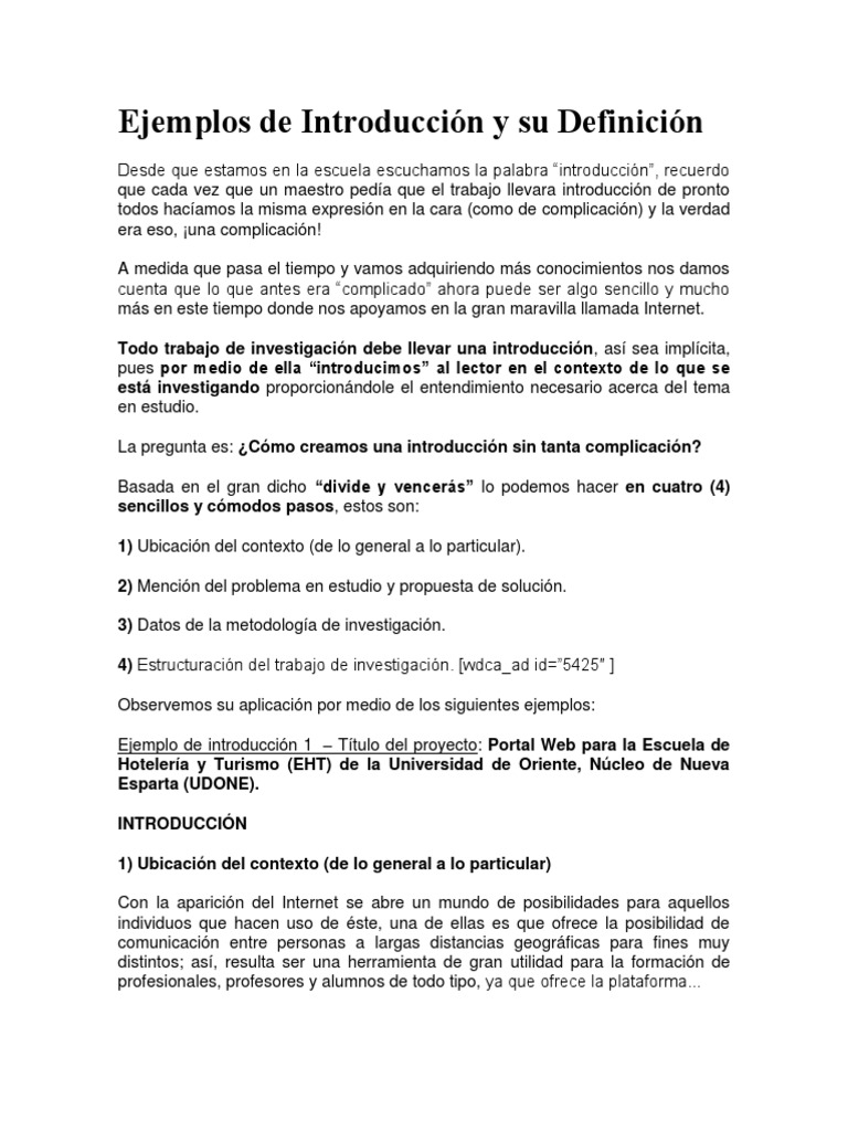 Ejemplos de Introducción en Investigación | PDF | Agua subterránea | Teoría