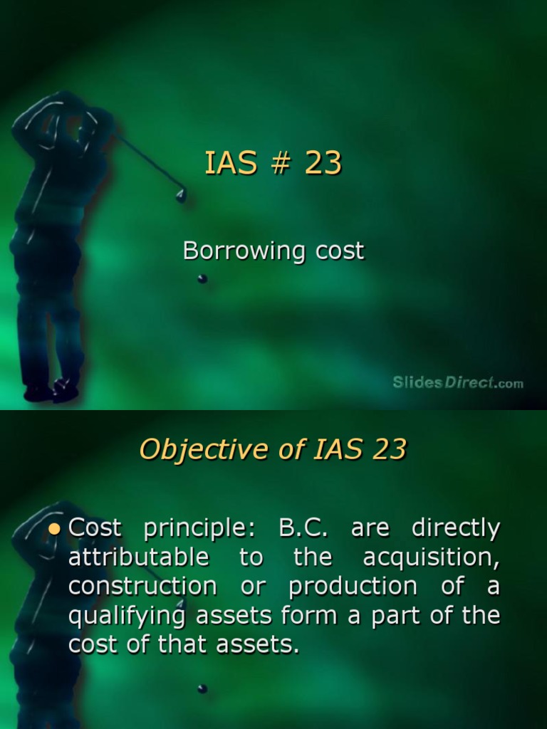 Ias 23 | Download Free PDF | Expense | Cost