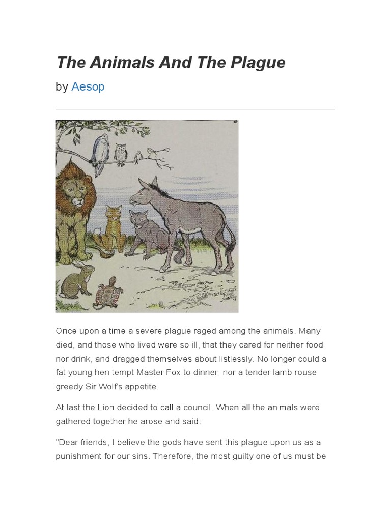 The Animals and The Plague | PDF