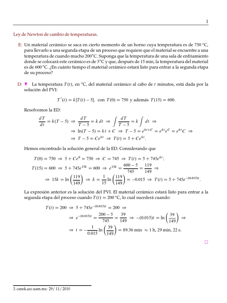 Tema3 Aplicaciones Resueltos | PDF | Física | Naturaleza