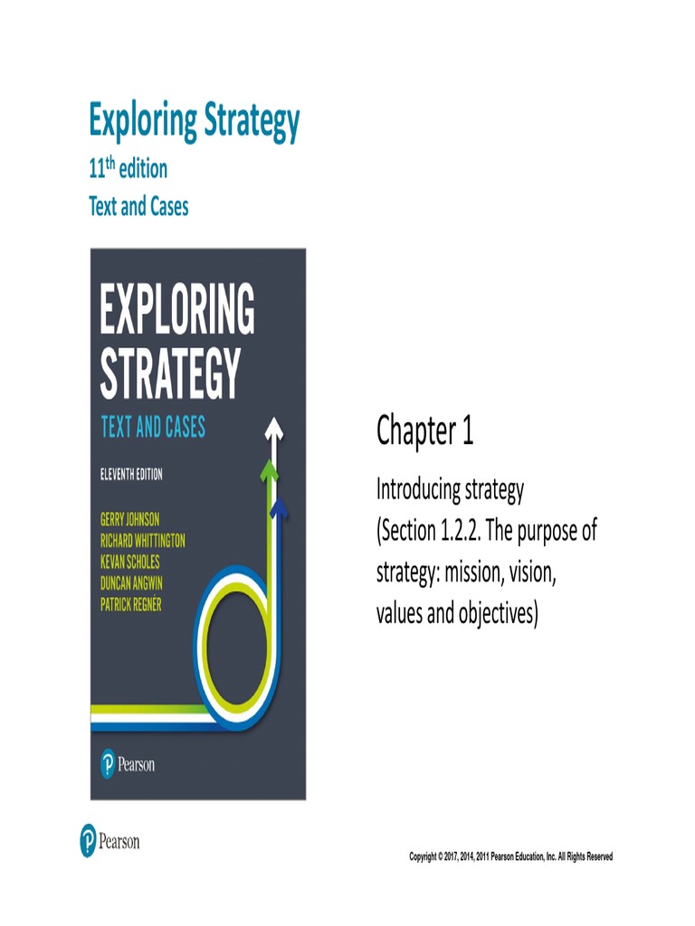 Exploring Strategy: Chapter 1 | PDF | Stakeholder (Corporate) | Copyright
