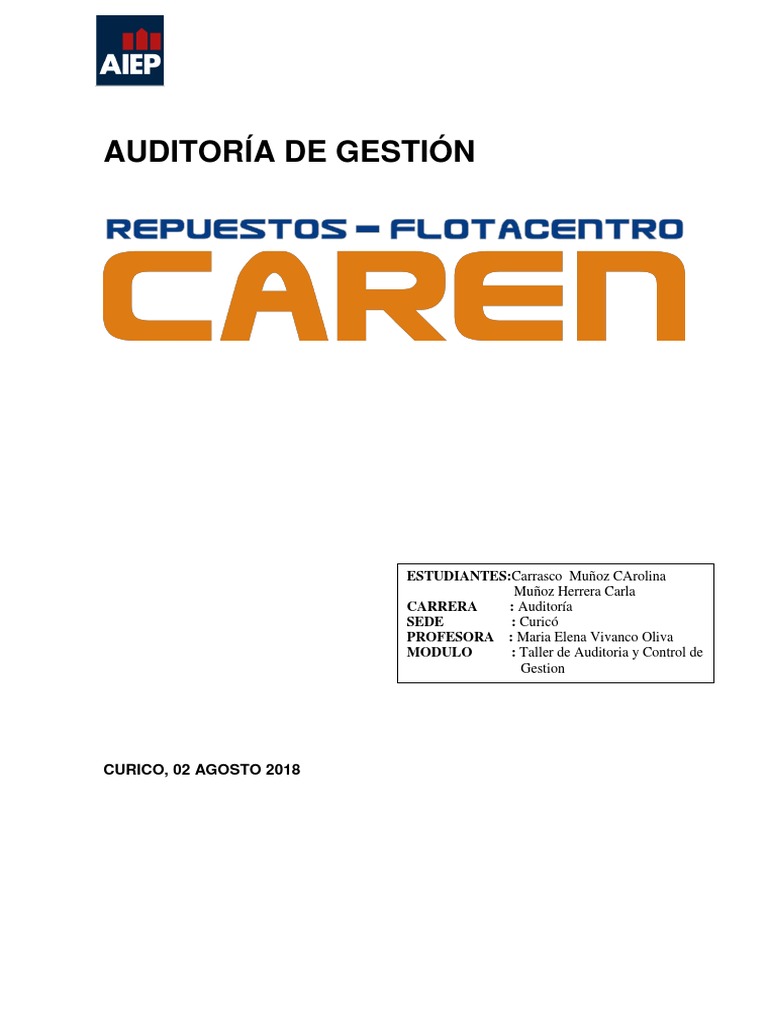 Caren | PDF | Planificación estratégica | Planificación