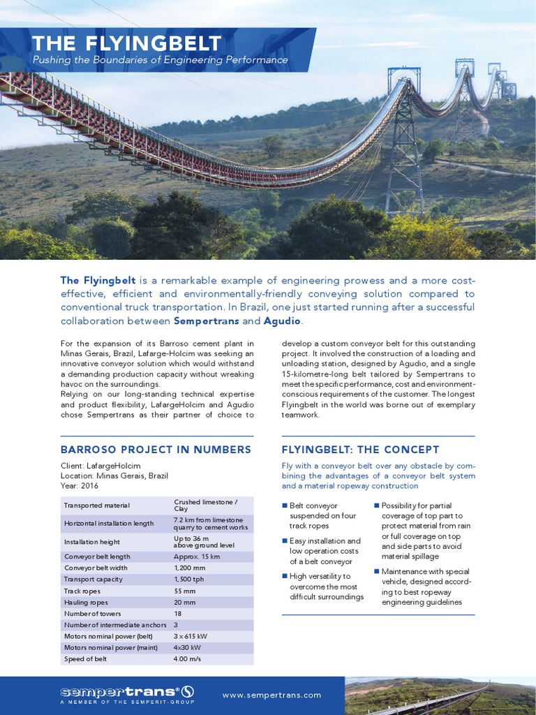 Flying Belt | PDF | Belt (Mechanical) | Transport