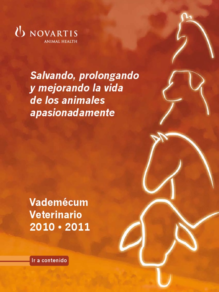 Vademecum Veterinario Novartis Animal Health PDF | PDF | Penicilina ...