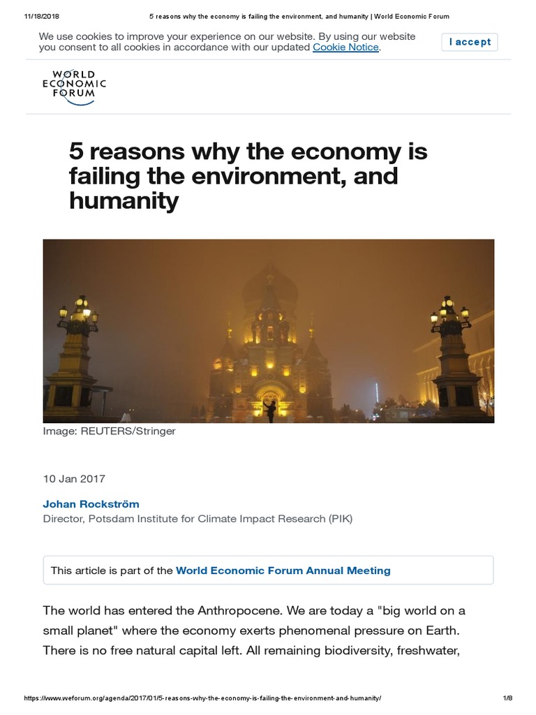 5 Reasons Why The Economy Is Failing The Environment, and Humanity ...