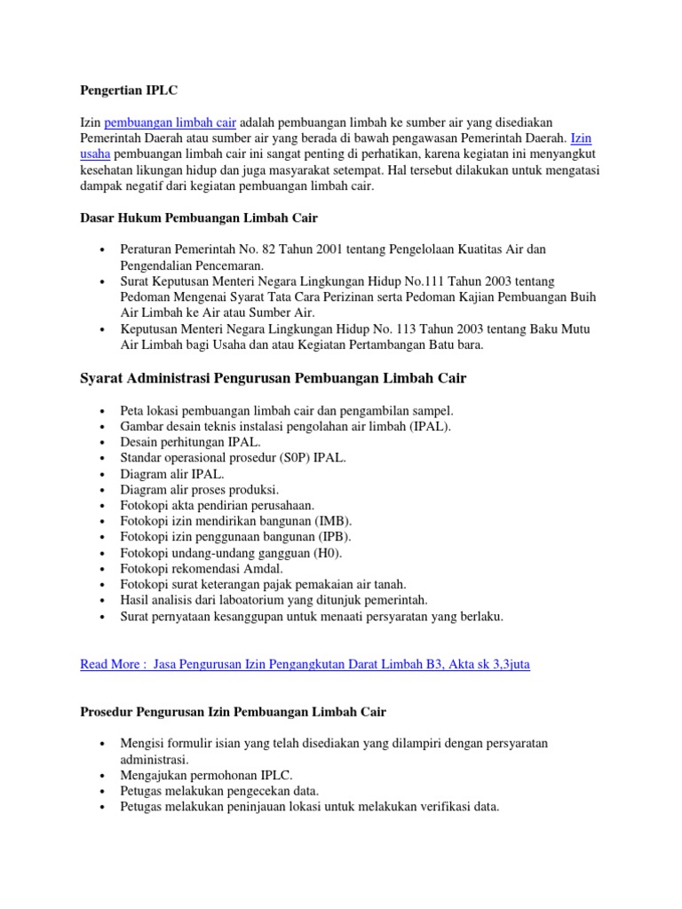 Pengertian IPLC | PDF
