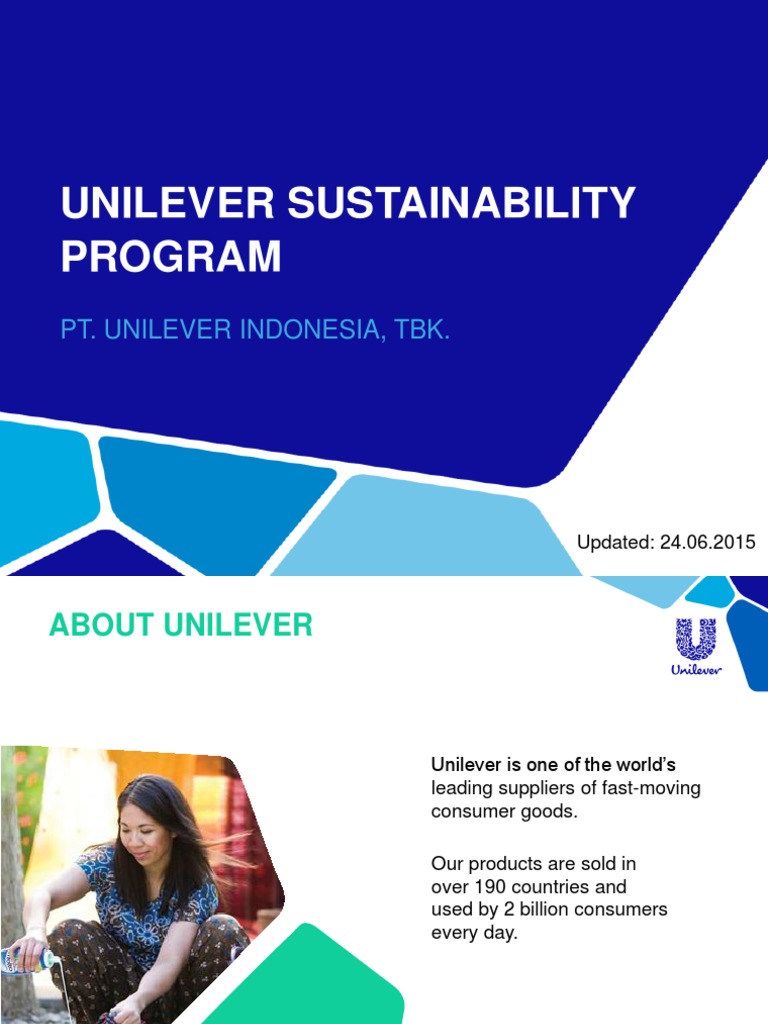 Unilever Indonesia Sustainability Program | PDF