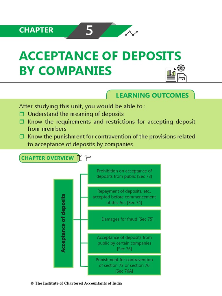 Acceptance of Deposits | PDF | Deposit Account | Banks