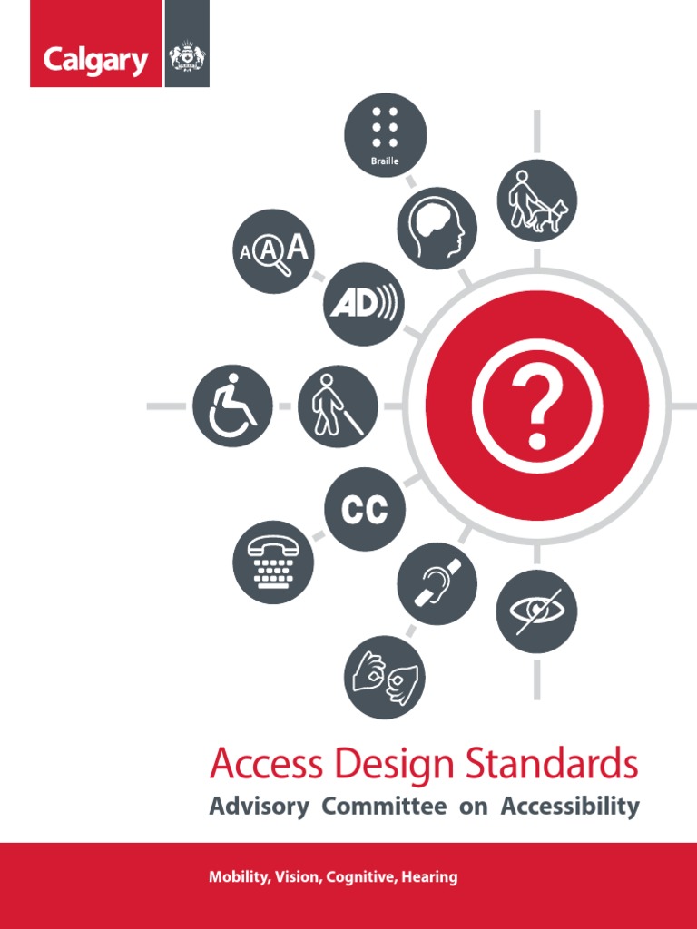 The City of Calgary Access Design Standards | PDF | Accessibility | Street