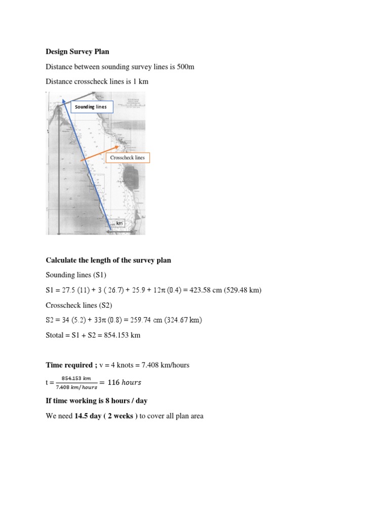 Design Survey Plan: Lines | PDF